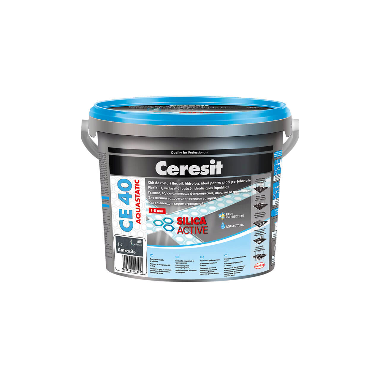 Chit de rosturi gresie si faianta Ceresit CE 40 Mint 5kg - Bilden